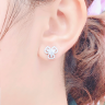 Bông tai kim cương Persis cỏ ba lá may mắn & bình an BT: 0020 | Cao ...