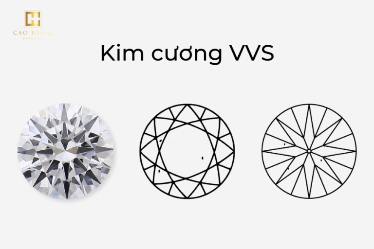 Kim cương VVS1 và VVS2 khác nhau như nào? giá ra sao? | Cao Hùng Diamond