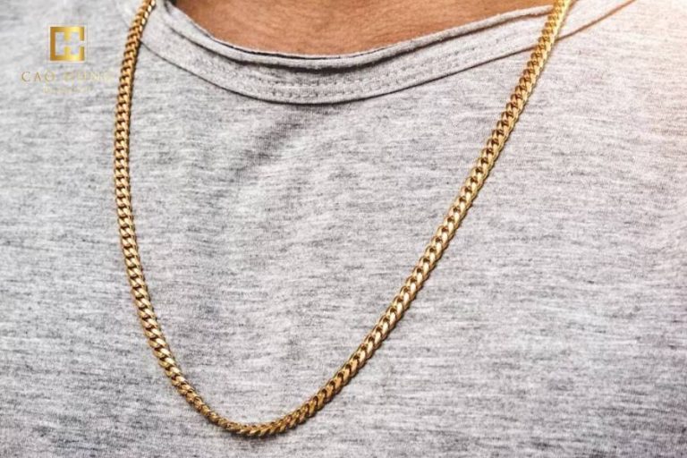 10 mẫu dây chuyền vàng đẹp cho nam giới 2026 & cách chọn | Cao Hùng Diamond